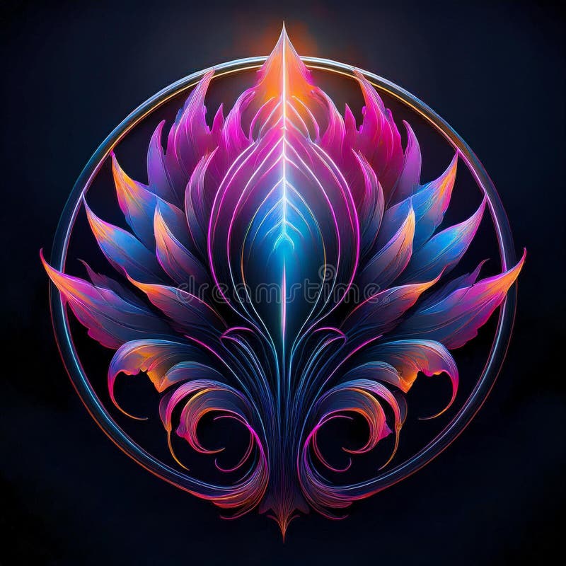 Modern new logo or icon stock illustration. Illustration of organ ...