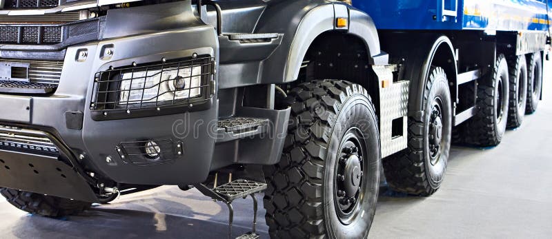 Modern new truck stock image. Image of business, people - 220304319