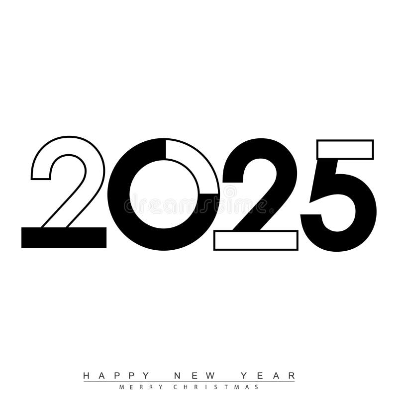 Modern 2025 Simple Calendar Planner Schedule Design Stock Vector ...