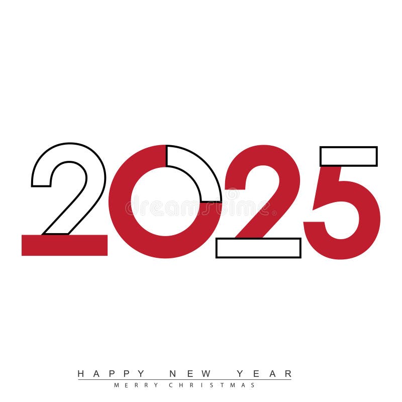 Modern 2025 Simple Calendar Planner Schedule Design Stock Vector ...