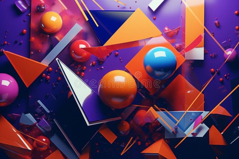 Modern New Years Illustration with Abstract Stock Illustration ...