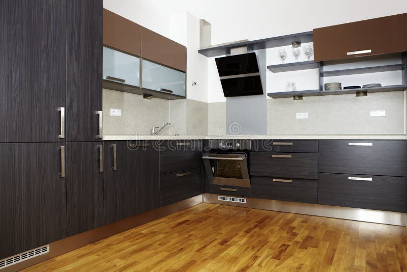 Modern kitchen stock photo. Image of decoration, installation - 29788278