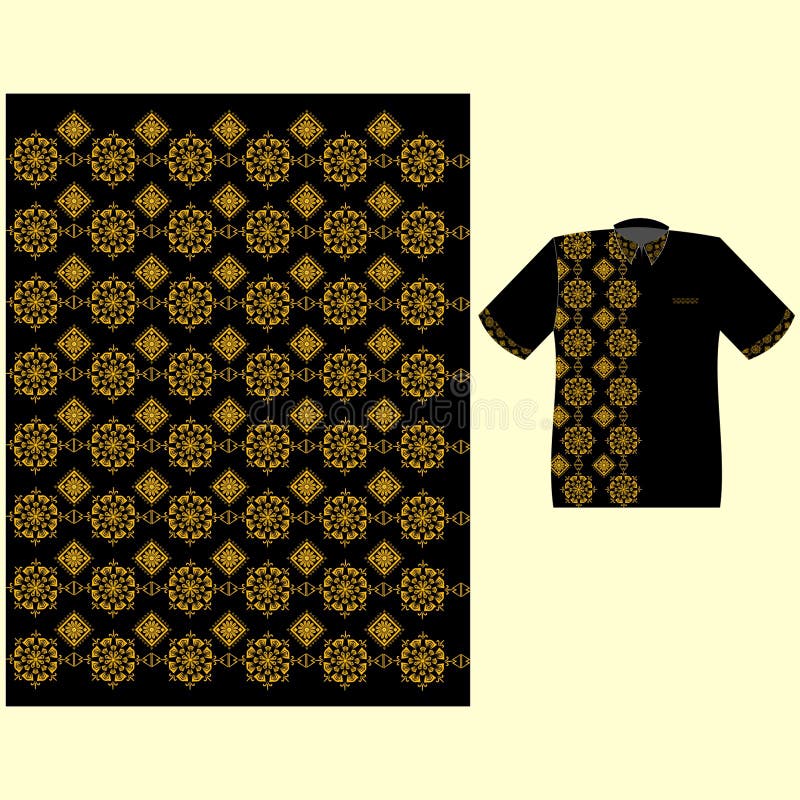 Modern and Nice Indonesian Batik Pattern for Shirt Also Various Types ...