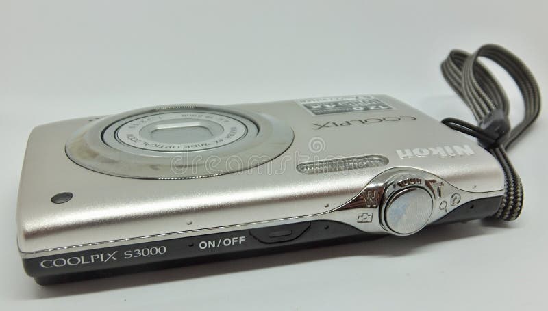 Modern Nikon Coolpix Digital Compact Camera Editorial Stock Photo ...