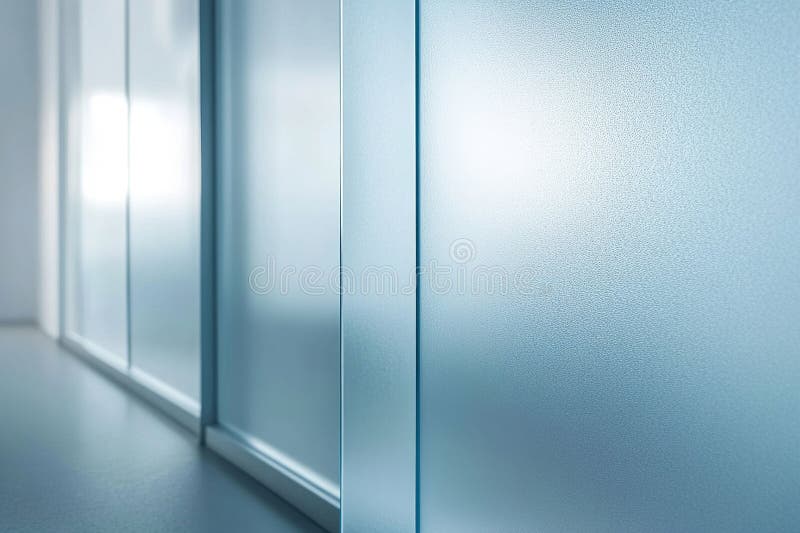 This Modern Nordic Interior Showcases Frosted Glass Panels that Diffuse ...