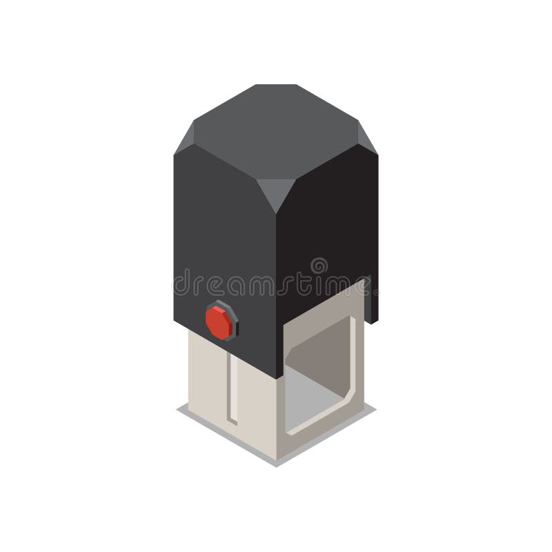 Modern Notary Stamp Composition Stock Vector - Illustration of confirm ...