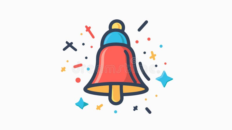Modern Notification Bell Icon for Web Design Projects and Apps Stock ...