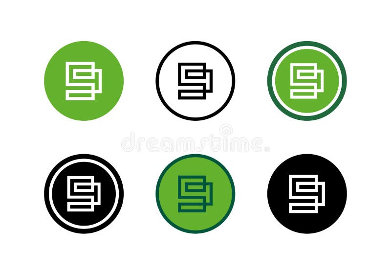 Modern Number 9 Logo Icon Set, Number Nine Logo Design, Digital ...