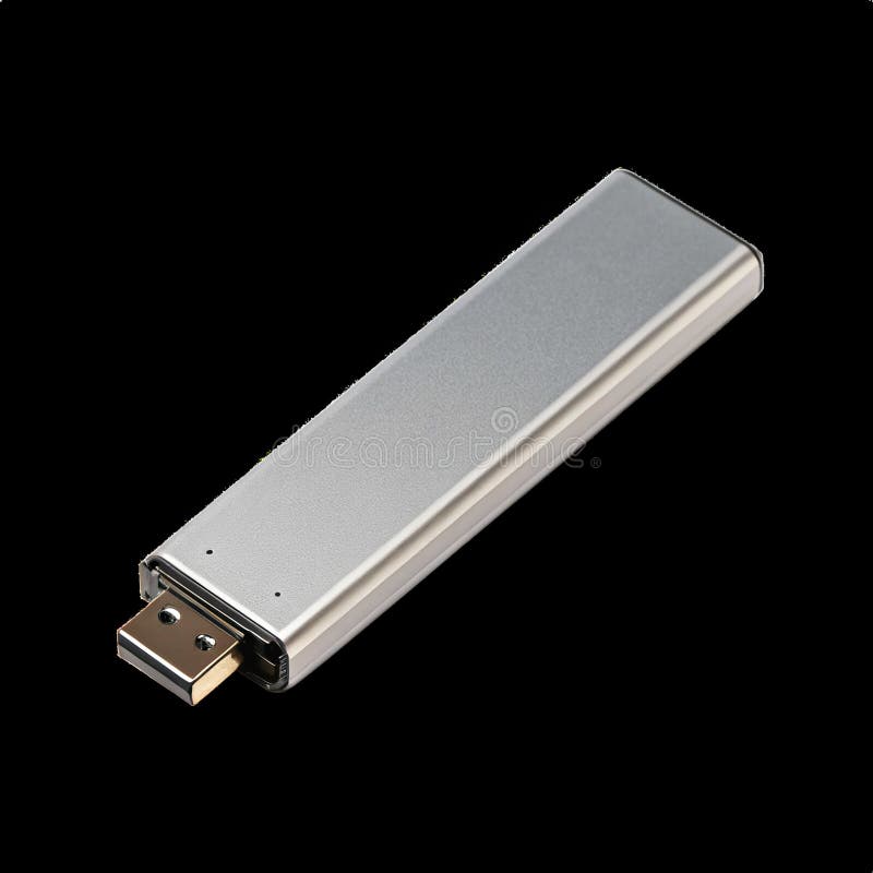 Modern Usb Flash Drive Isolated Transparent Background Stock Photos - Free & Royalty-Free Stock ...