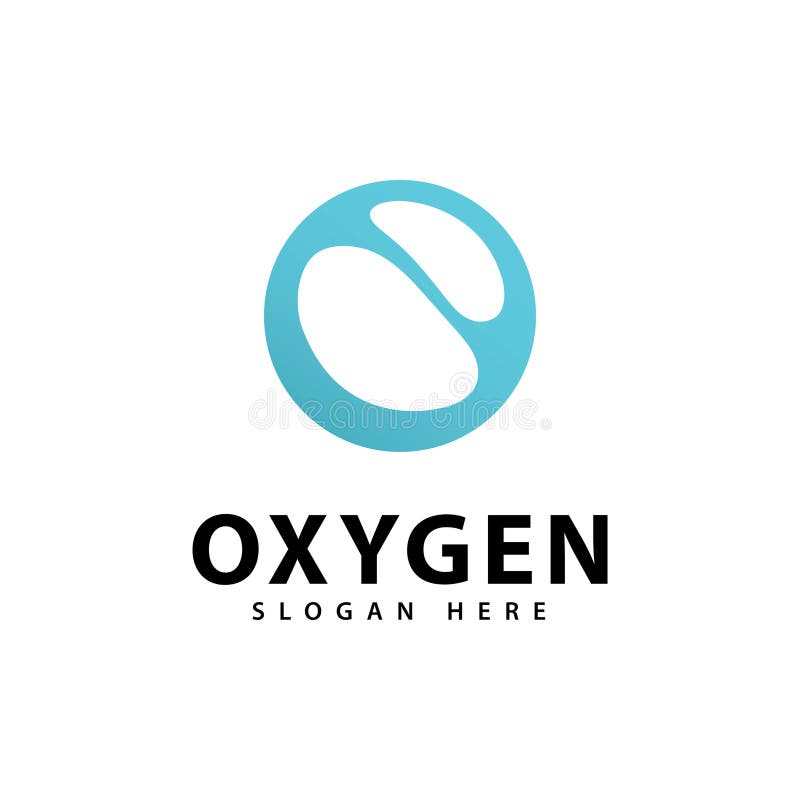 Modern O2 Oxygen Logo Design Vector Stock Vector - Illustration of ...