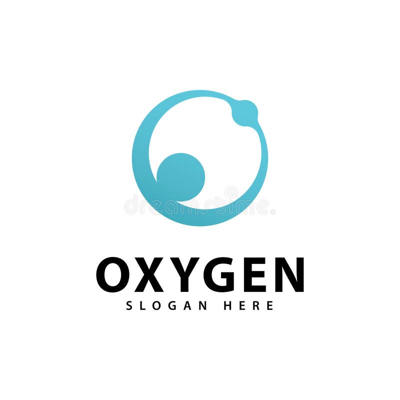 Modern O2 Oxygen Logo Design Vector Stock Vector - Illustration of ...