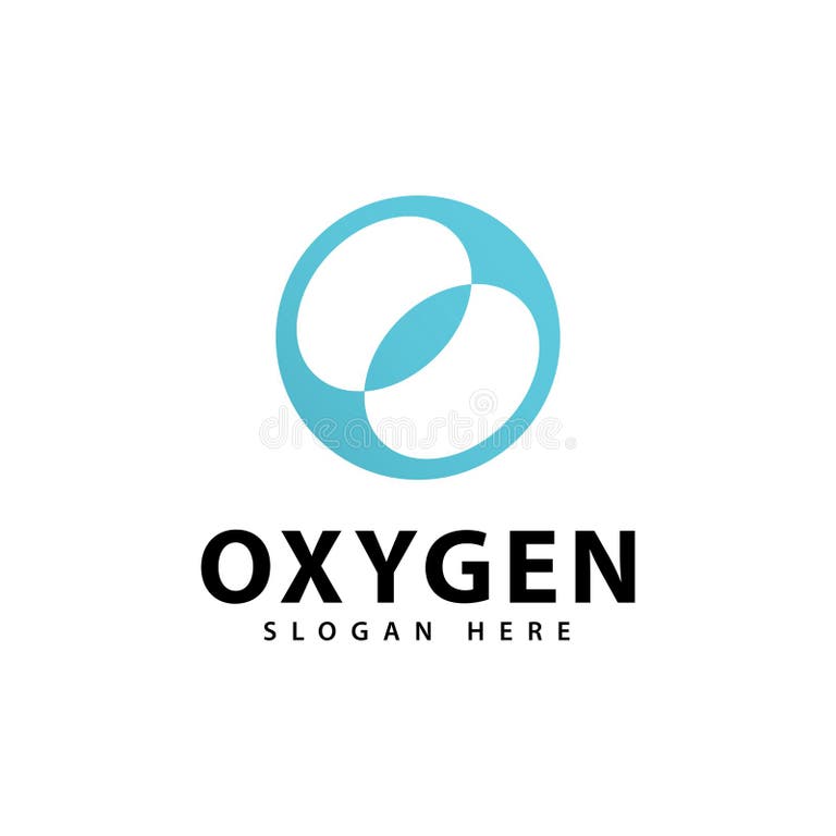 Modern O2 Oxygen Logo Design Vector Stock Vector - Illustration of ...