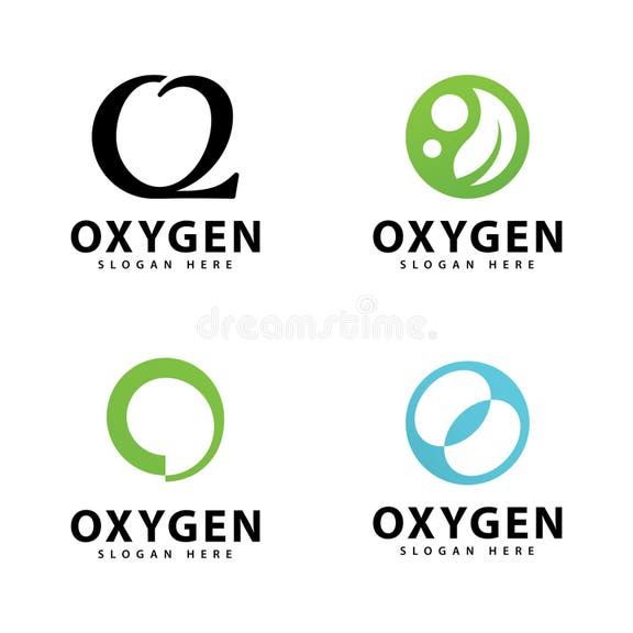 Modern O2 Oxygen Logo Design Vector Stock Vector - Illustration of ...
