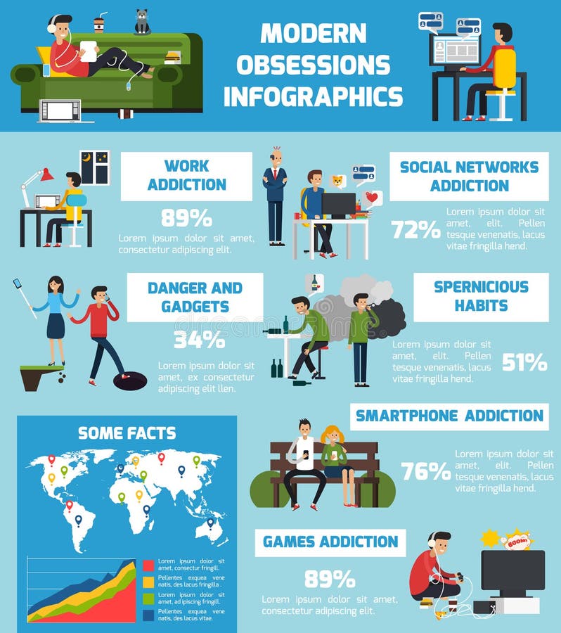 Addiction Infographics