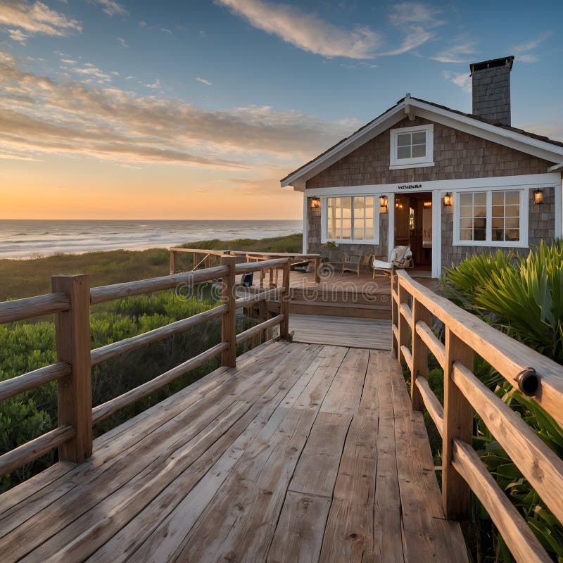 Modern Oceanfront Property with Panoramic Sunset Views and Minimalist ...