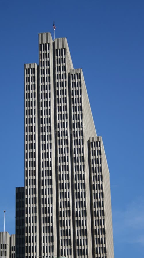 Morning Modern Office Building Stock Photo - Image of business, glass ...