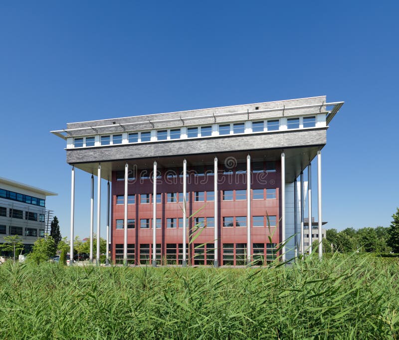 Modern office building editorial stock image. Image of commercial ...