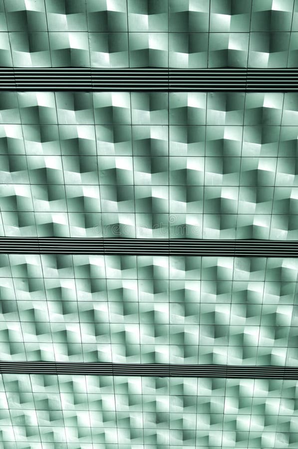 Modern Office Building with Aluminium Cladding Stock Photo - Image of ...