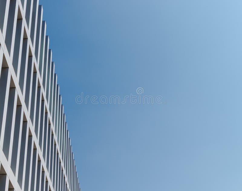Modern Office Building. Architectural Elements Stock Photo - Image of ...