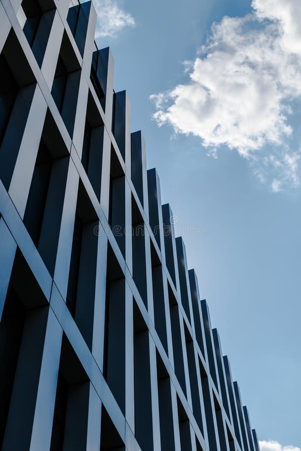 Modern Office Building. Architectural Elements Stock Photo - Image of ...