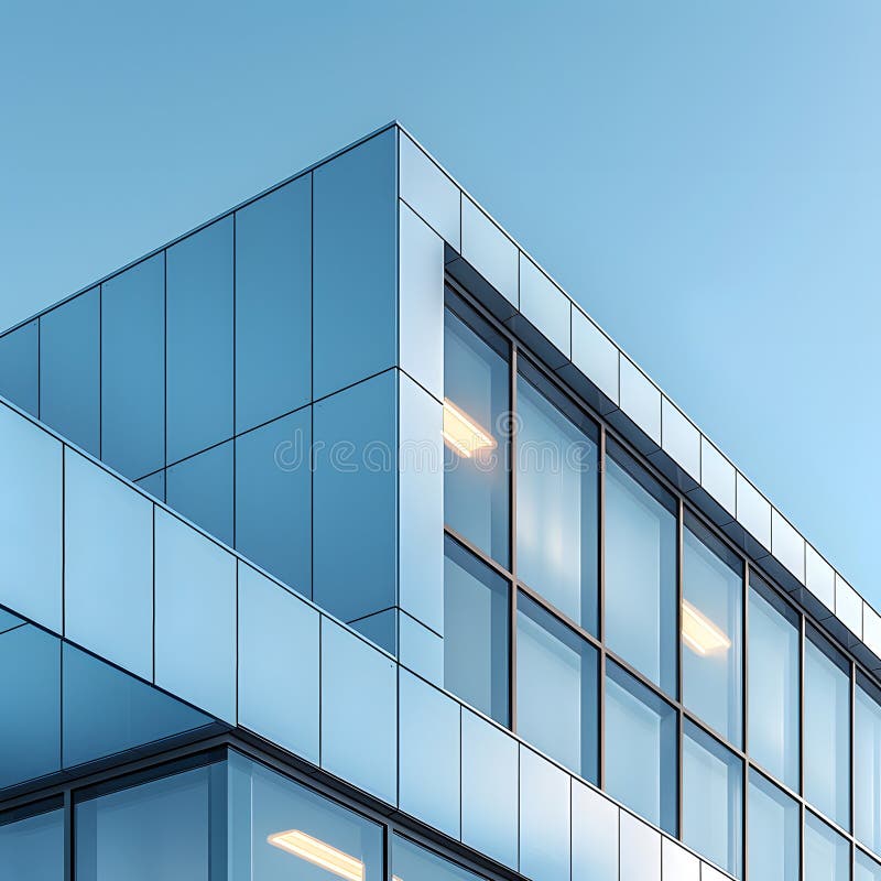 Modern Office Building Background for Graphic Design Inspiration Stock ...