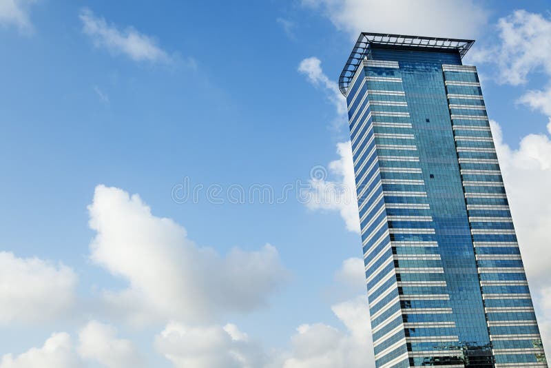 Modern Building & Sky stock photo. Image of office - 29999620