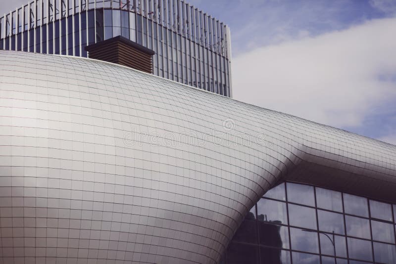 Modern office building stock photo. Image of apartment - 185627116