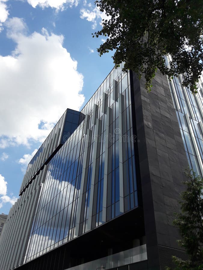 Modern office building stock image. Image of outdoor - 192433461