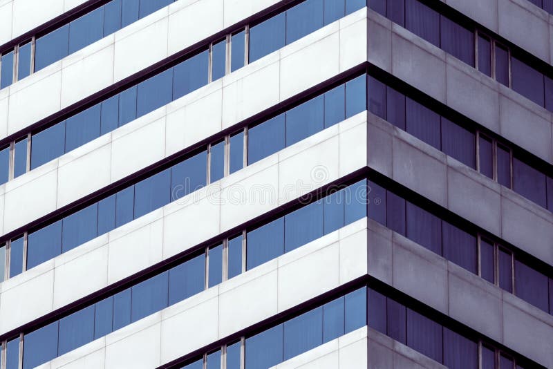 Modern Office Building Exterior. Abstract Glass Windows Stock Photo ...
