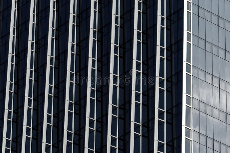 Modern Office Building Exterior. Abstract Glass Windows Stock Photo ...