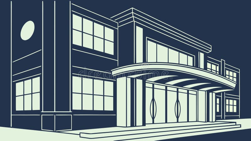 Modern Office Building Exterior: Sleek Architecture and Business Hub ...