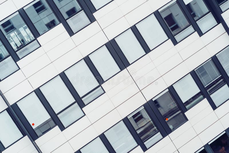 Modern Office Building Facade Stock Image - Image of facade, commercial ...