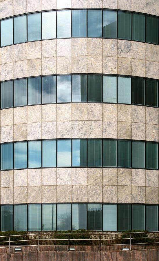 Modern Office Building Facade Pattern Stock Photo - Image of ...