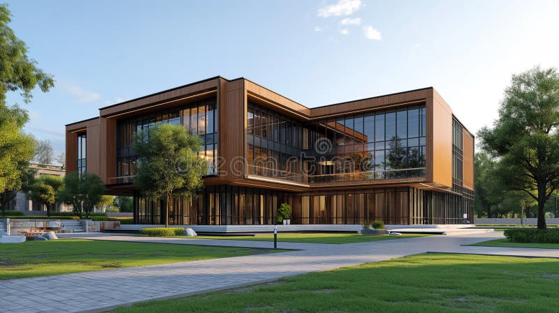 Modern office building stock photo. Image of skyscraper - 328367160