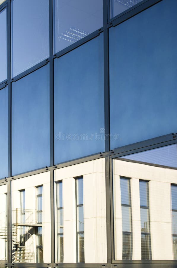 Modern office building stock photo. Image of urban, frontage - 52805170