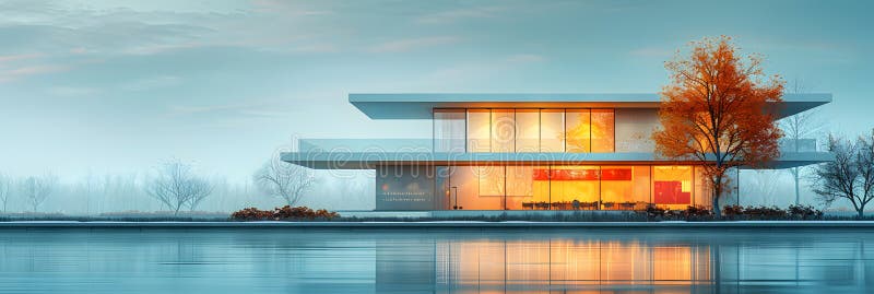 Modern Office Building Inspiration for Designers Stock Illustration ...