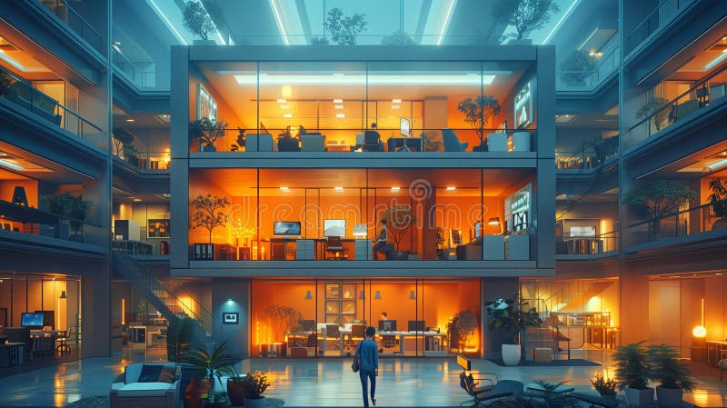 Atrium Employee Christmas Lights Stock Photos - Free & Royalty-Free ...