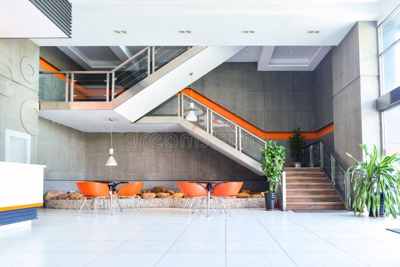 Modern Office Building Lobby Stair Staircase Stock Image - Image of ... Modern Office Building Lobby Stair Staircase Stock Image - Image of ...