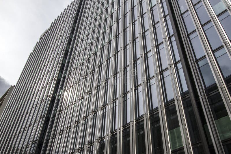 Modern Office Building in London Stock Photo - Image of reflecting ...