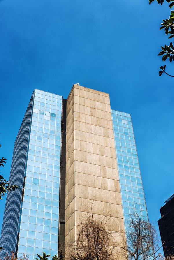 Modern Office Building in Mexico City Stock Photo - Image of tourism ...
