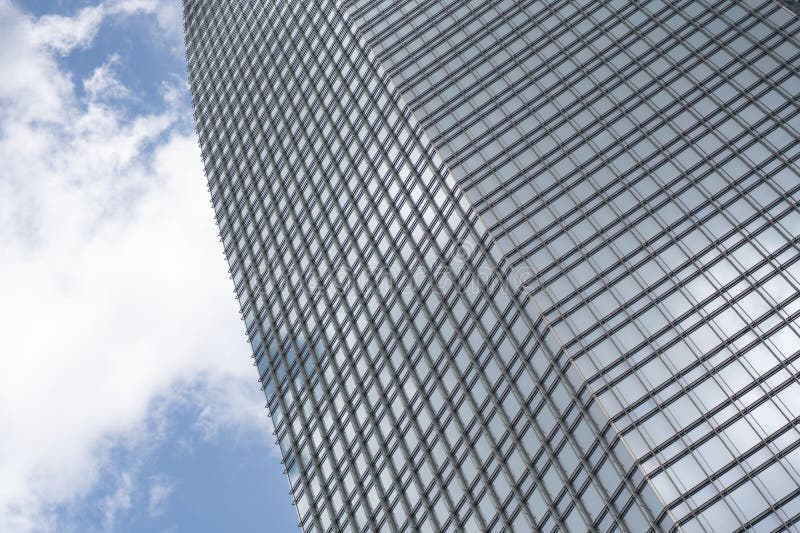 Modern Office Building with Multiple Windows Stock Photo - Image of ...