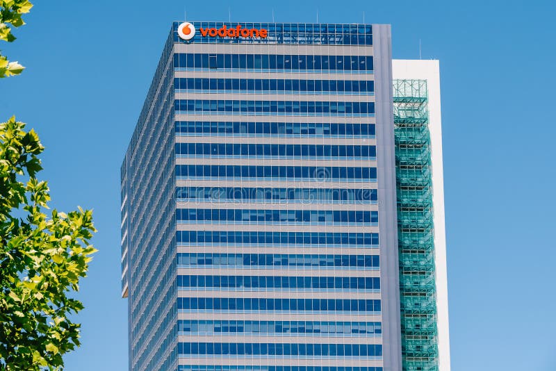 Modern Office Building in North District of Bucharest City Editorial ...