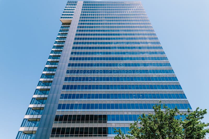 Modern Office Building in North District of Bucharest City Editorial ...