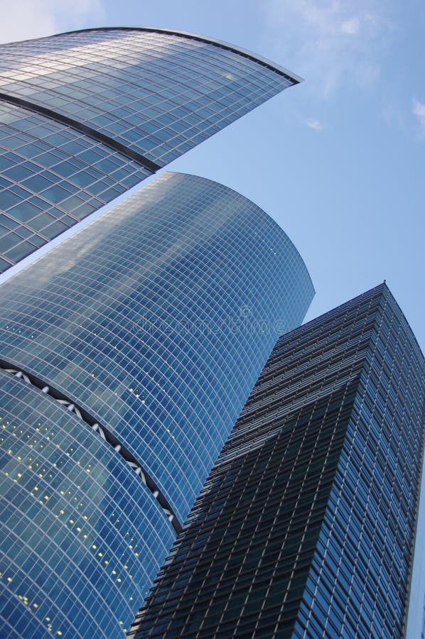 Modern office building stock photo. Image of blue, light - 33015956