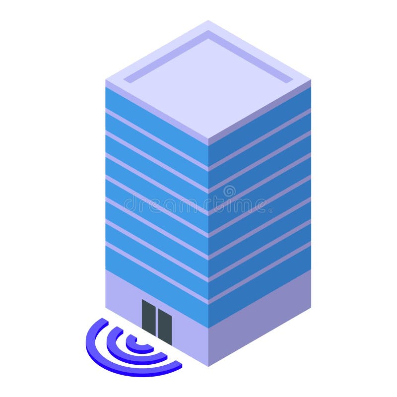 Office Building Wifi Icon Stock Illustrations – 1,113 Office Building ...