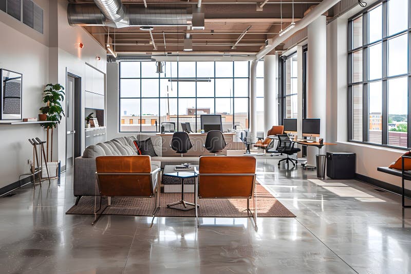 Modern Office Building Showcasing Contemporary Office Spaces for ...