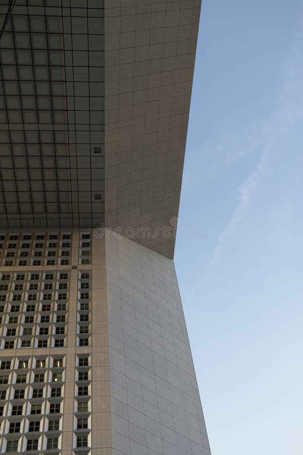 Modern Office Building with Sky Stock Image - Image of church, design ...