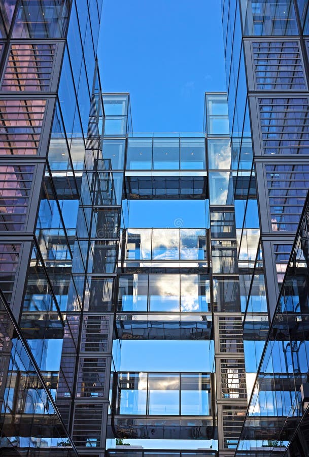 Modern Office Building in US Capital. Stock Image - Image of business ...