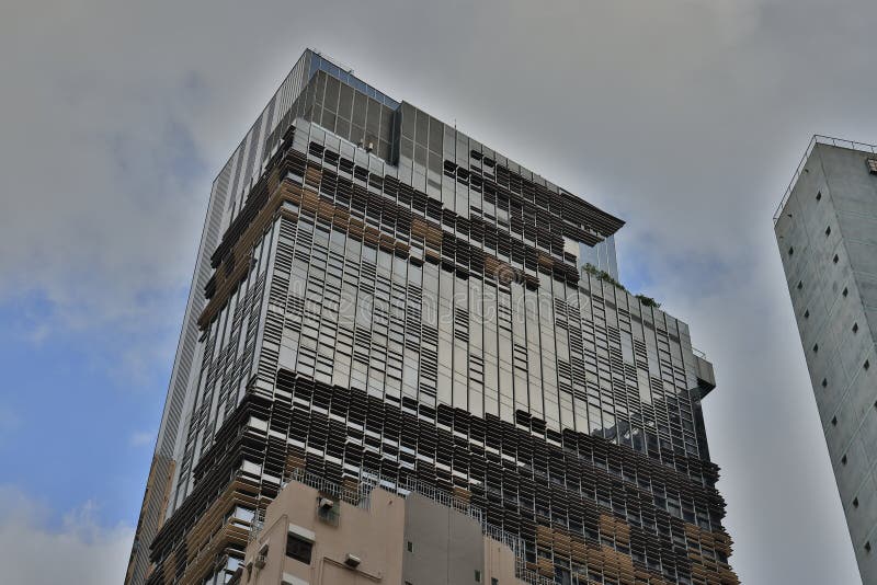 A Modern Office Building at Wan Chai, HK 14 Oct 2021 Editorial ...