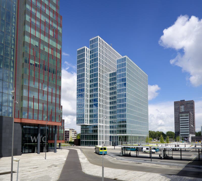 Modern office buildings editorial stock image. Image of modern - 27486649